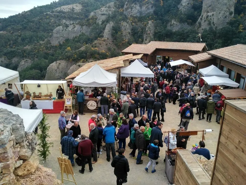 El 4t Mercat del Trumfo i la Sal d'Odèn ja és a punt