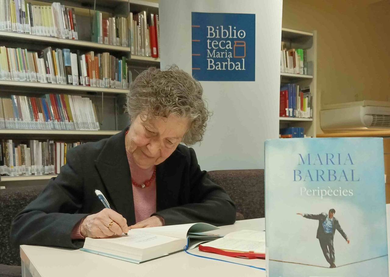 L'escriptora Maria Barbal presenta la seva nova novel·la Peripècies a ...