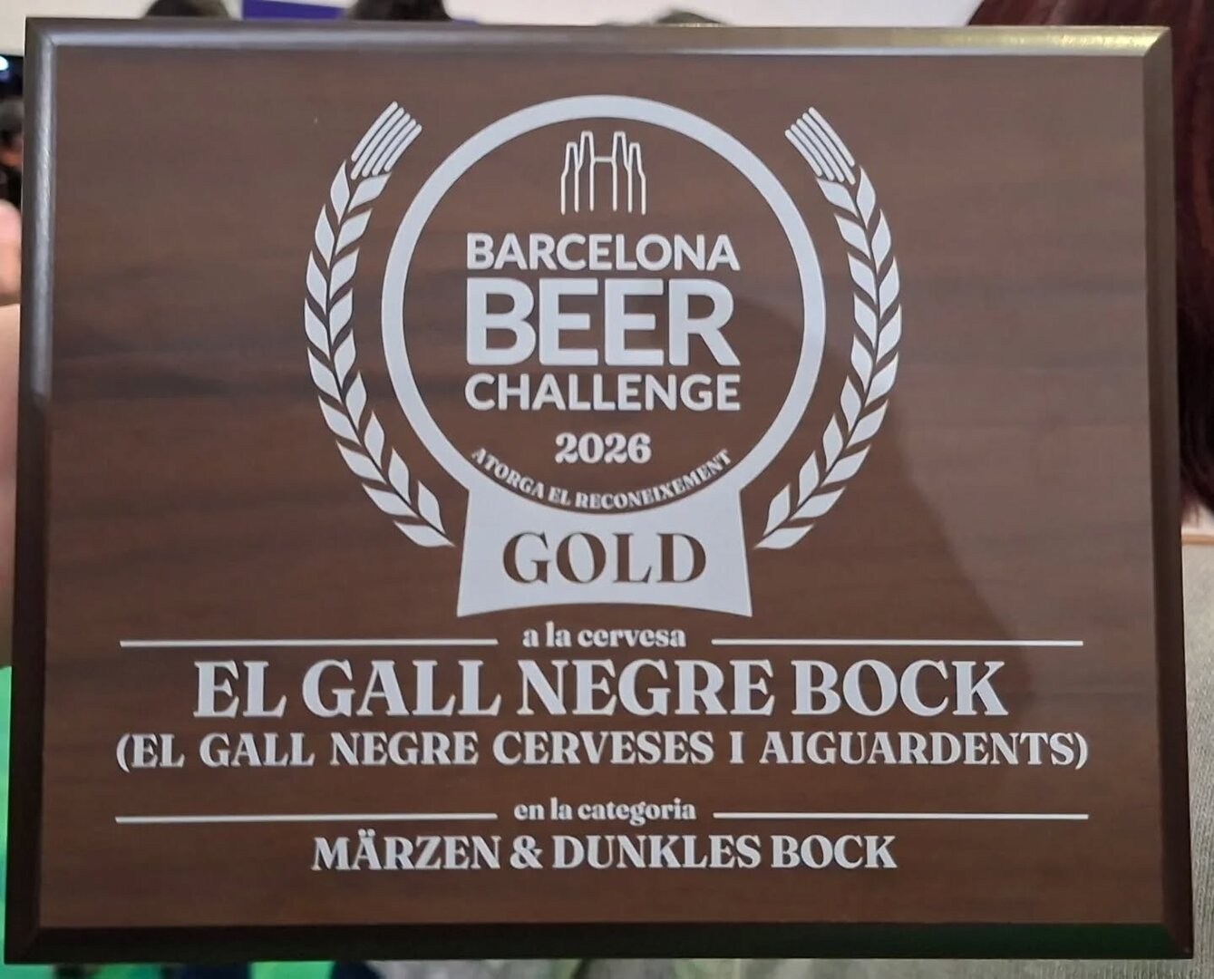 La cervesera 'El Gall Negre', medalla d'or a la Barcelona Beer ...